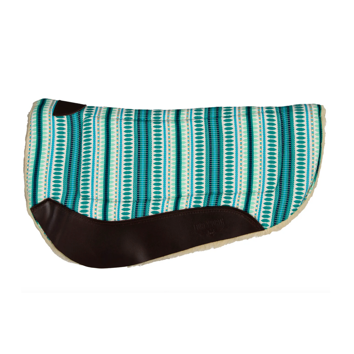Fort Worth Barrel Contoured Pad — The Tack Shop