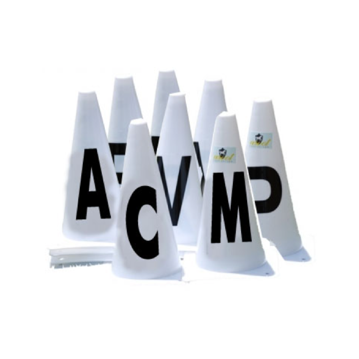 Dressage Arena Cones – Set of 8 — The Tack Shop